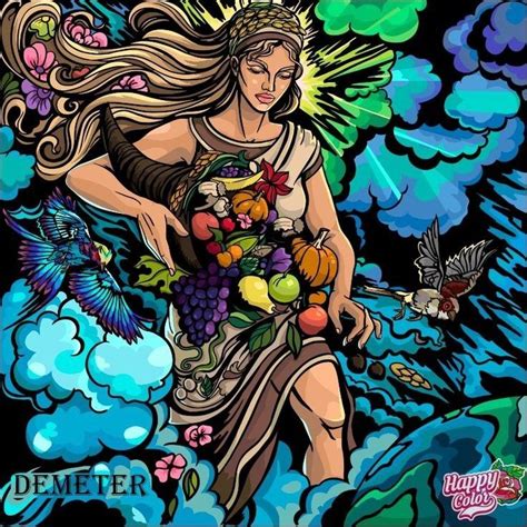 Diosa Griega Demeter Greek Gods And Goddesses Greek And Roman