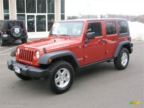 2009 Sunburst Orange Pearl Jeep Wrangler Unlimited Rubicon 4x4