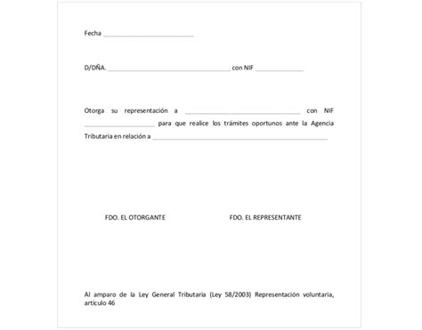 Autorizaci N Para Hacer Gestiones En Nombre De Otra Persona Hacienda