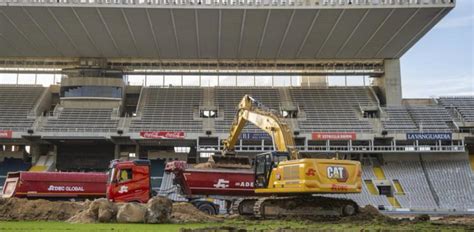 Finalizada la primera fase de las obras del Barça en Montjuïc