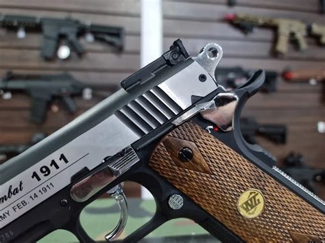 Airsoft Pistola Rossi Wingun Colt 1911 Special Metal Co2 6mm