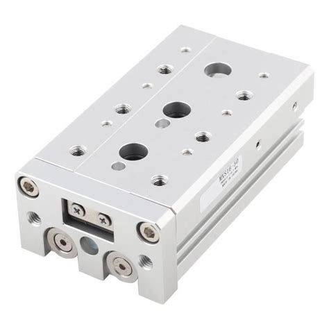 Cikonielf Cylindre MXS16 Cylindre De Rail De Guidage Pneumatique MXS16