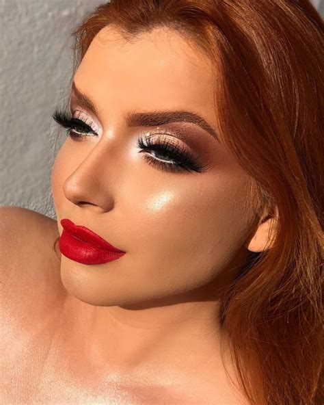 Maquiagem batom vermelho 25 inspirações para apostar na cor