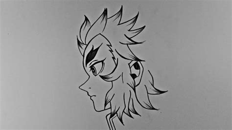 How To Draw RENGOKU KYOJURO Easy Step By Step YouTube