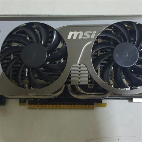MSI GPU Twin Frozr Ii GTX 550 TI 2GB Computers Tech Desktops On