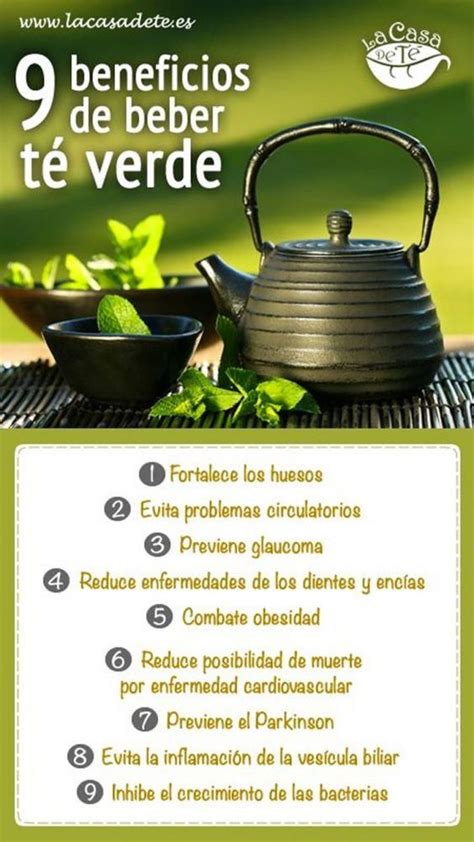 Infograf A De Los Beneficios De Beber T Verde Consideras Que Es