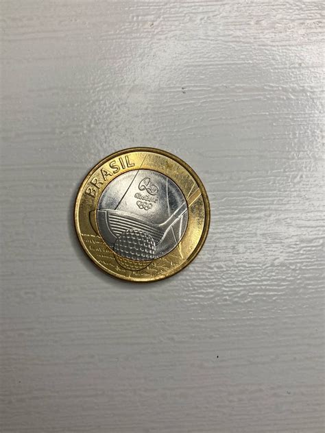 Moedas de Coleção da Olimpíada Rio 2016 Cacareco Moeda Usado 70410217