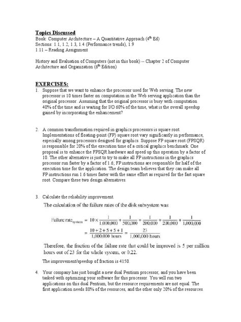 ex 1 pdf central processing unit parallel computing