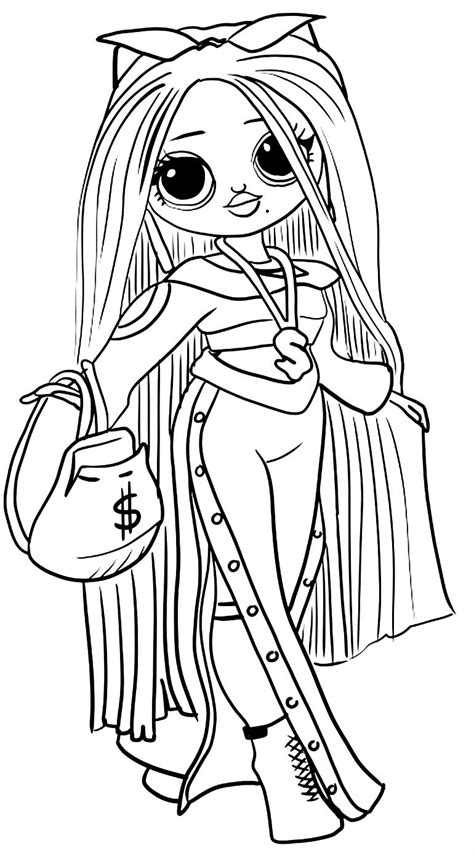 50 Desenhos Da Boneca LOL Para Colorir Como Fazer Em Casa