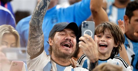 Marcelo Y Lolo Tinelli Cumplieron La Promesa Que Hicieron Si Argentina
