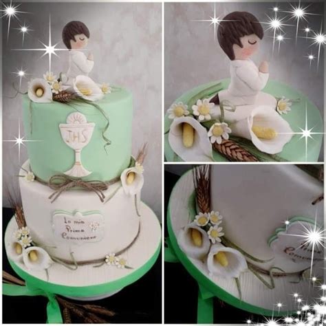 Pin di Viola Alè su Idee torta Torte per la prima comunione