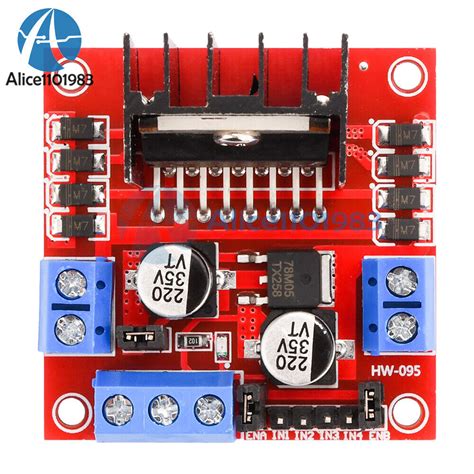 L N Stepper Motor Driver Controller Board For Arduino Two Dc Motors