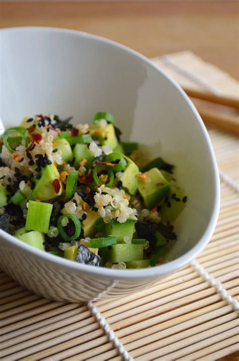 Quinoa Sushi Bowl Salad That Healthy Kitchen