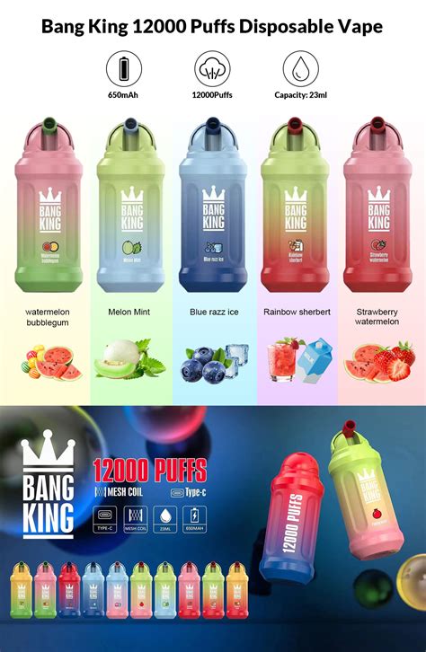 Bang King Puffs Disposable Vape Ml Vapesourcing