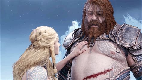 Sif Provokes Thor To Kill Atreus For His Sons Scene God Of War Ragnarok 4k 60fps Hdr Youtube