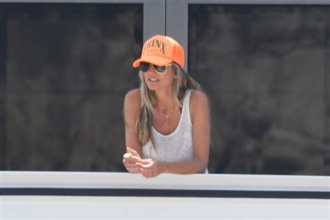 Heidi And Leni Klum In Bikinis At A Yacht In Capri Hawtcelebs