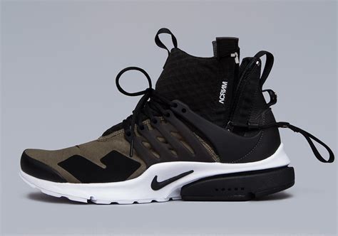 Acronym X Nike Air Presto Mid Collection Sneaker Bar Detroit