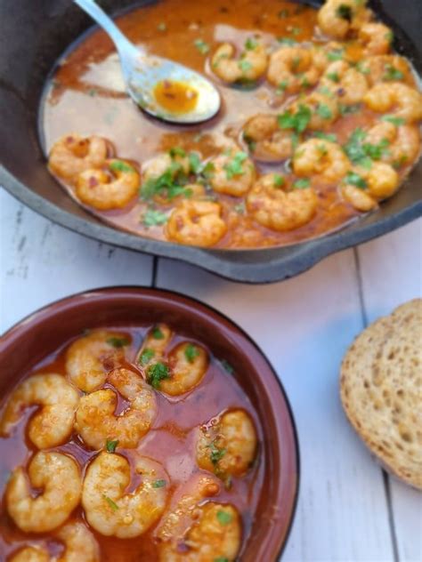 Gambas Al Ajillo Recipe Spanish Garlic Shrimps Fast Simple