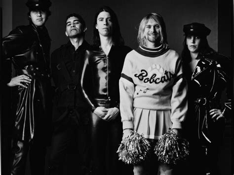 Nirvana Kurt Cobain Dave Grohl Krist Novoselic Pat Smear Musicians