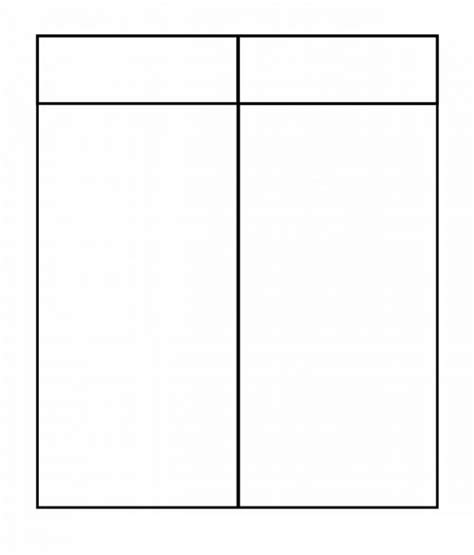 Free Printable Columns And Rows Pdf Templates American Templates