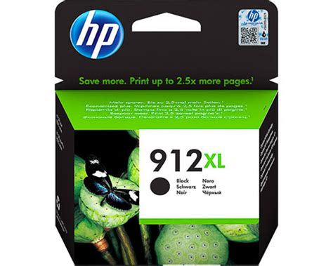 HP 912XL Original Tinte Schwarz 3YL84AE