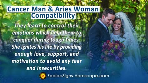 Cancer Man And Aries Woman Compatibility In Love And Intimacy