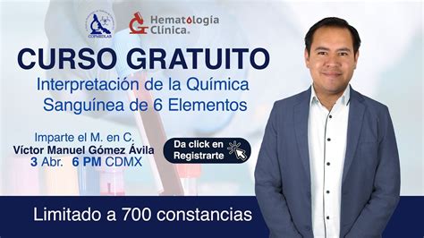 Curso gratuito Interpretación de la química sanguínea de 6 elementos