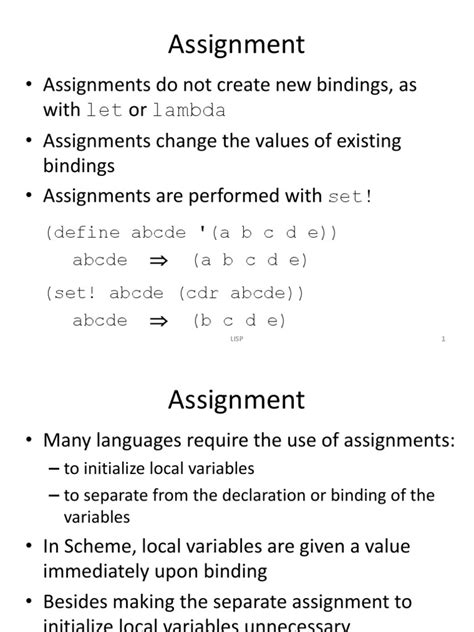 lisp lecture 4 pdf scheme programming language theoretical computer science