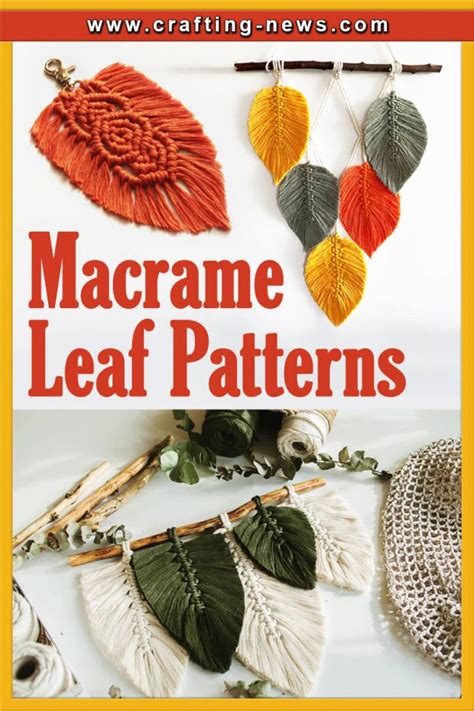 Macrame Leaf Patterns Crafting News
