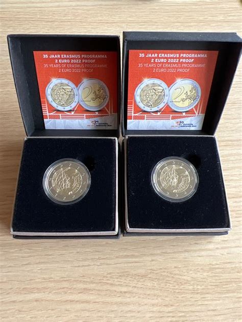 Netherlands Euro Proof Year Erasmus Program Catawiki