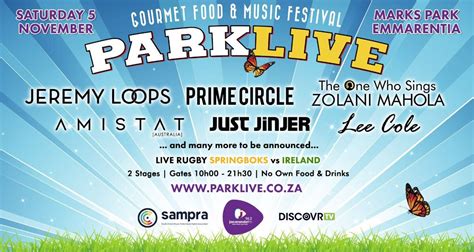 The Parklive Gourmet Food Music Festival B Sharp Entertainment