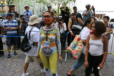 Nyc Bodypainting Day A Photo On Flickriver