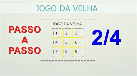 Aprenda A Fazer Jogo Da Velha Completo Youtube
