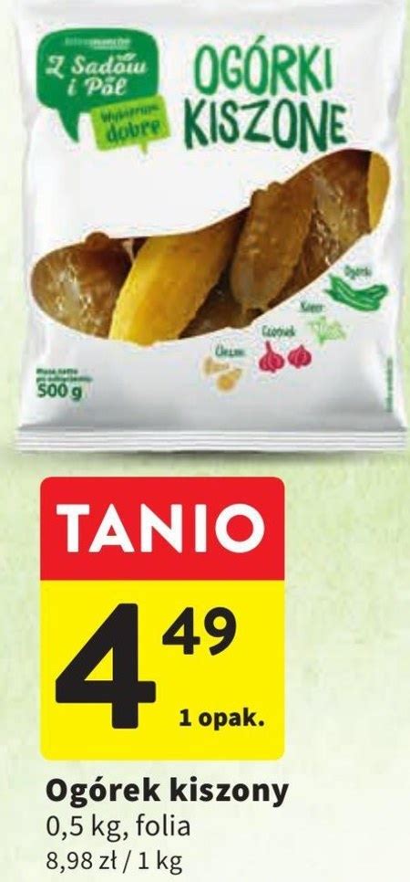 Og Rki Kiszone Z Sad W I P L Promocja Intermarche Super Ding Pl