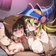 Post Ai Generated Dark Magician Girl Tea Gardner Yu Gi Oh Yu