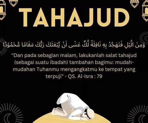 Bacaan Niat Dan Tata Cara Sholat Tahajud Tulisan Arab Latin Indonesia