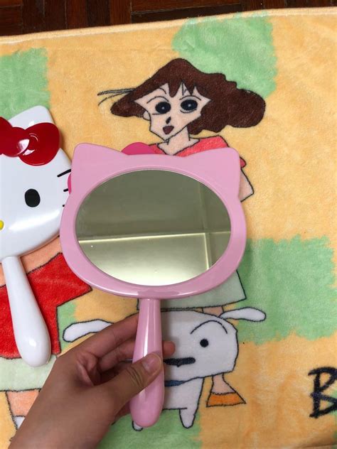 Hello Kitty Mirror Furniture And Home Living Home Decor Mirrors On Carousell