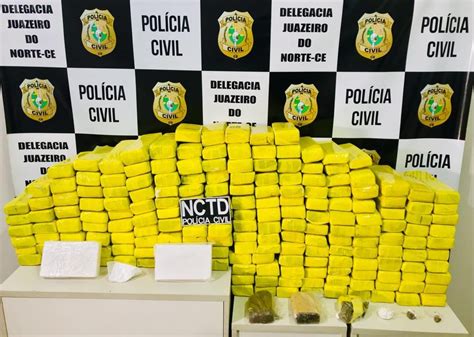Polícia Civil realiza maior apreensão de drogas do ano no Ceará Ceará
