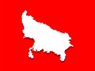 Uttar Pradesh Political Map Vector Images Over 110