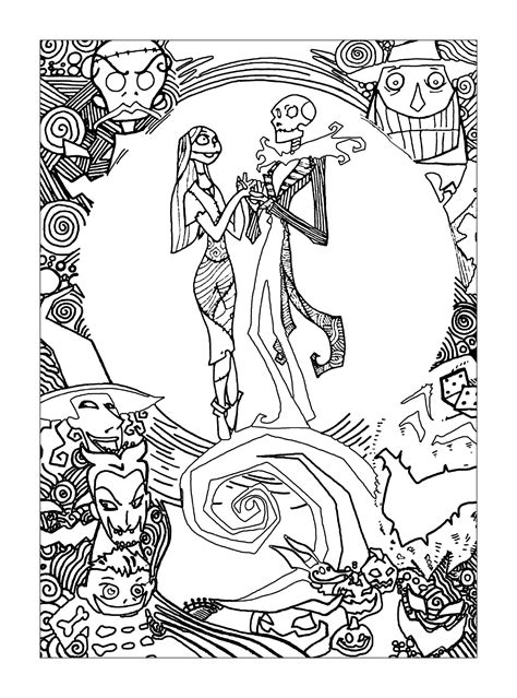 Coloriages Monsieur Jack Imprimer Dessin Fun