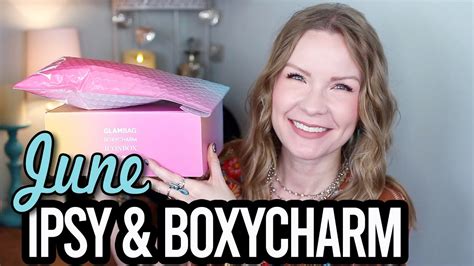June 2024 Ipsy Boxycharm Mini Reviews LipglossLeslie YouTube