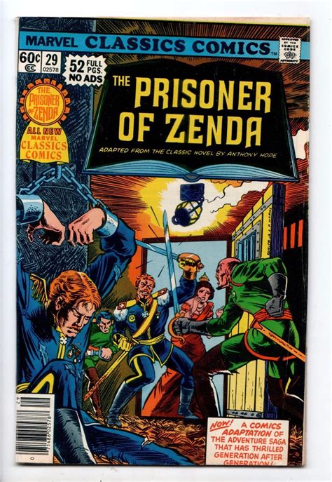 Marvel Classics Comics 29 The Prisoner Of Zenda Marvel 1978 FN
