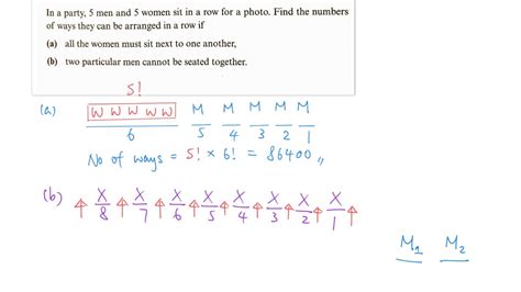 s5 mastering math example 15 11 public exam permutation youtube