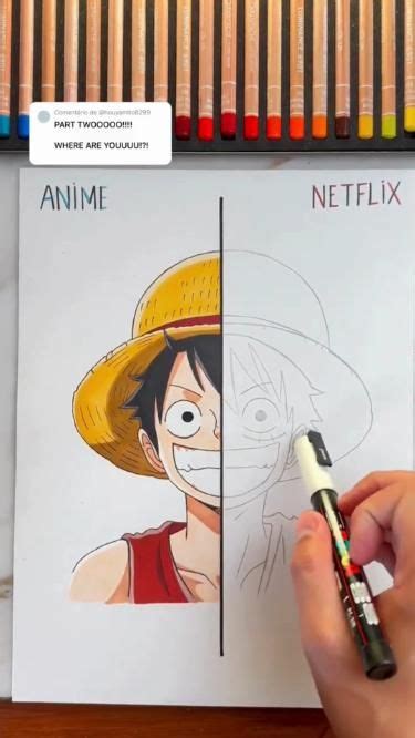 Drawing Monkey D Luffy In Different Styles ONE PIECE Part 2