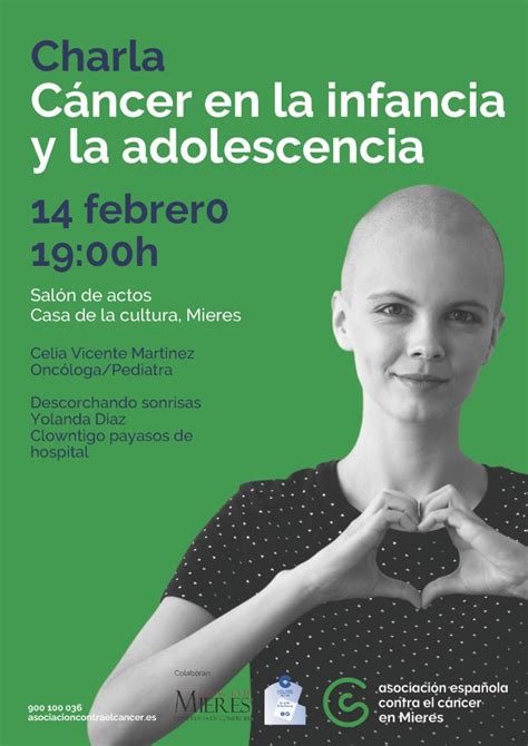 Charlas Día Internacional del Cáncer Infantil AECC Mieres Cáncer en