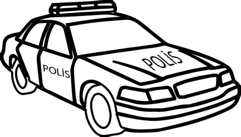 Disegni Di Macchina Della Polizia Da Colorare Wonder Day