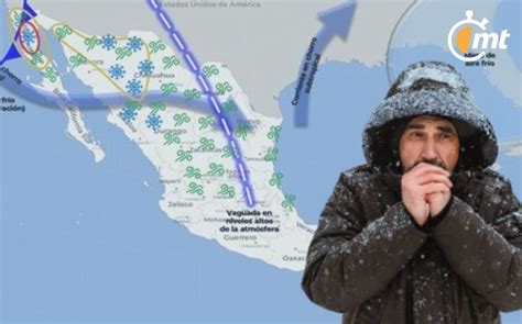 Estos son los DOS días que caerá NIEVE en México
