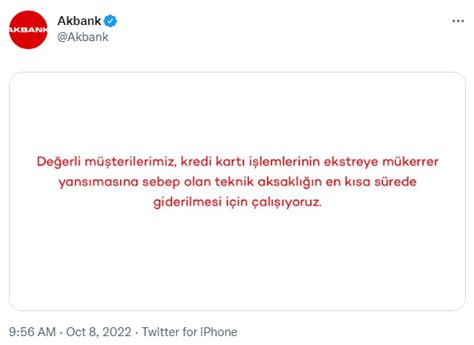 Akbank Ta Kredi Kart Olan Ki Iler Dikkat Nemli A Klama Geldi