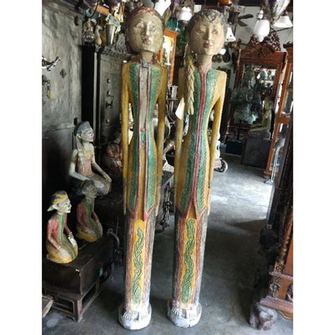 Jual Patung Loro Blonyo Jawa Standing Antik Jadul Kuno Shopee Indonesia