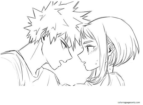 My Hero Academia Bakugou Coloring Pages